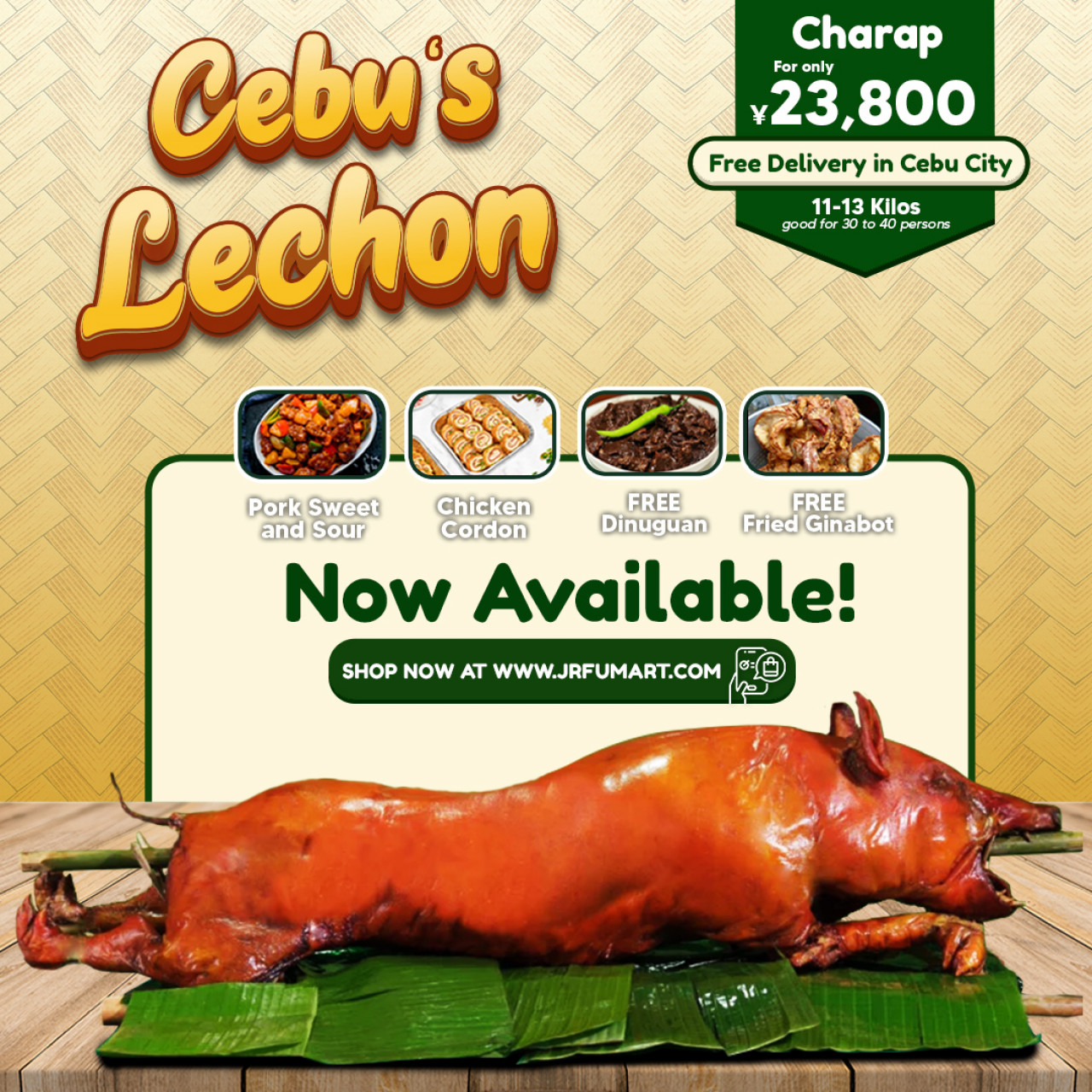 Cebu's Lechon package 2