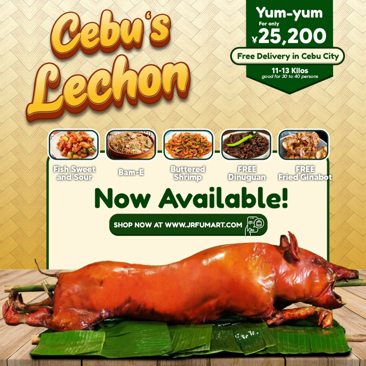 Cebu's Lechon Package 3