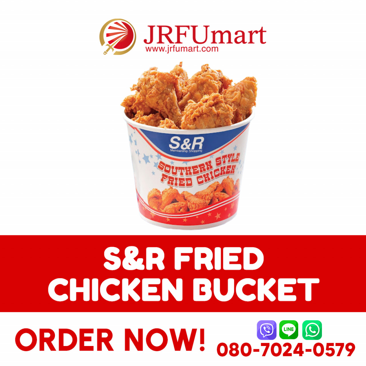 S&R Southern Style Fried Chicken Bucket