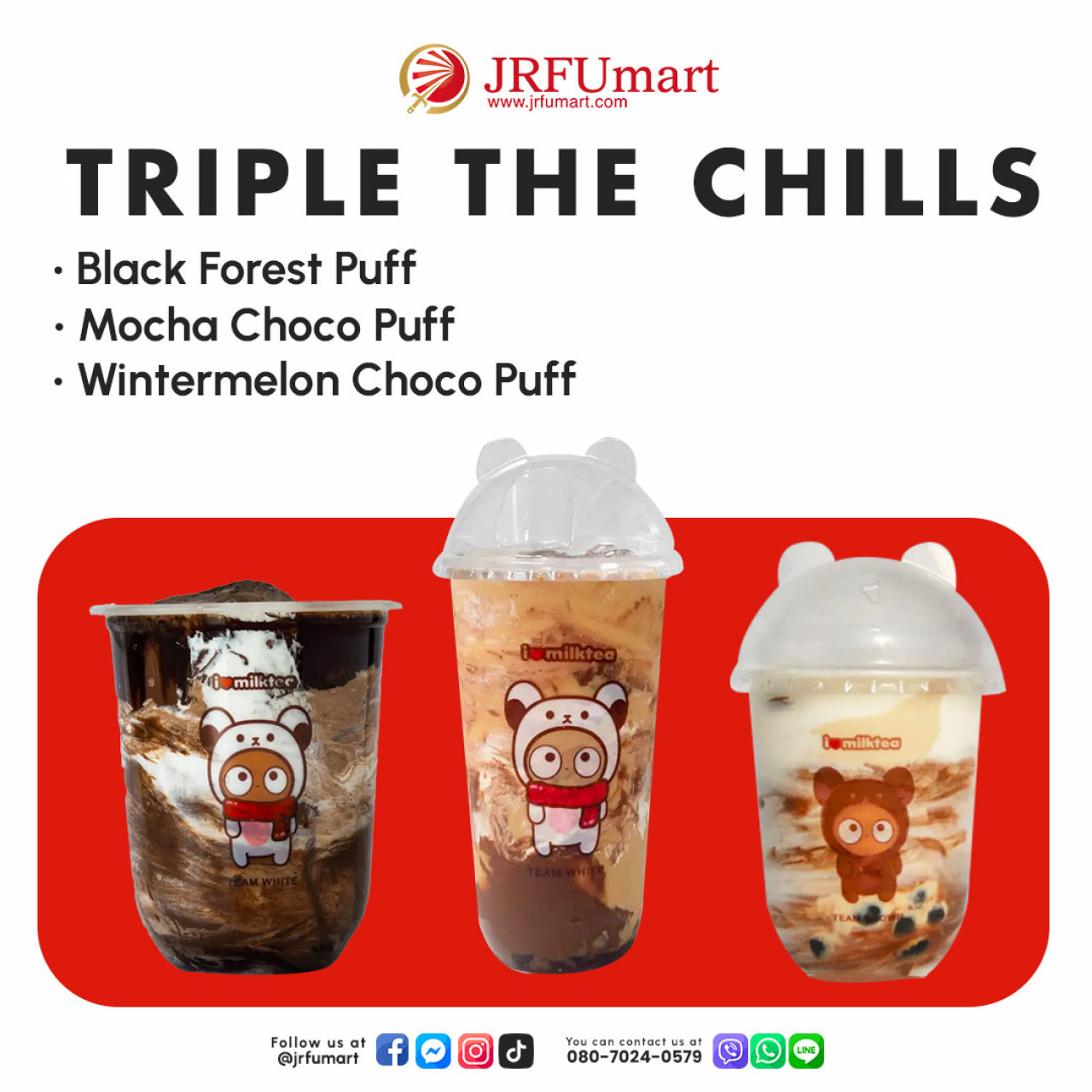 TRIPLE CHOCO PUFF BUNDLE