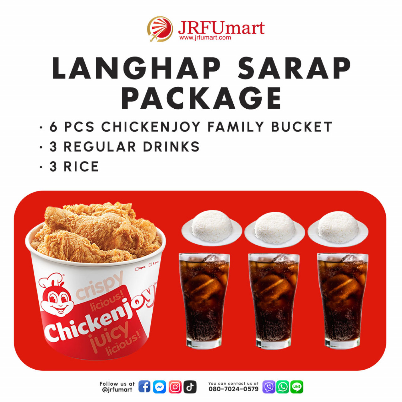Jollibee Pamilya Food Package 9