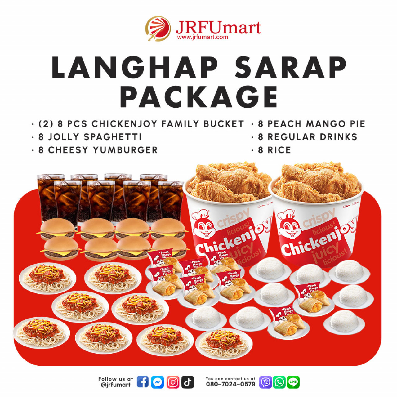 Jollibee Pamilya Food Package 15