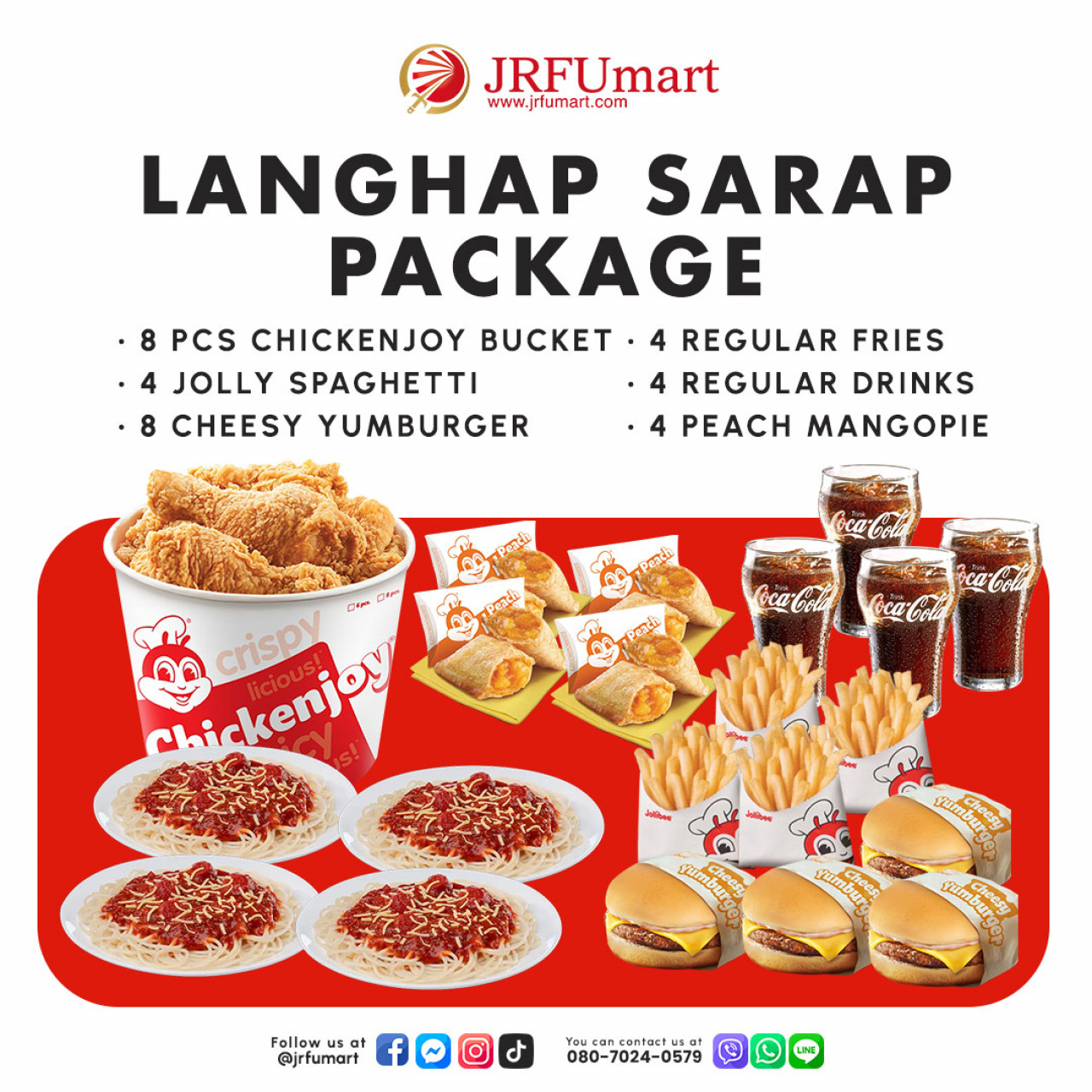 Jollibee Pamilya Food Package 17