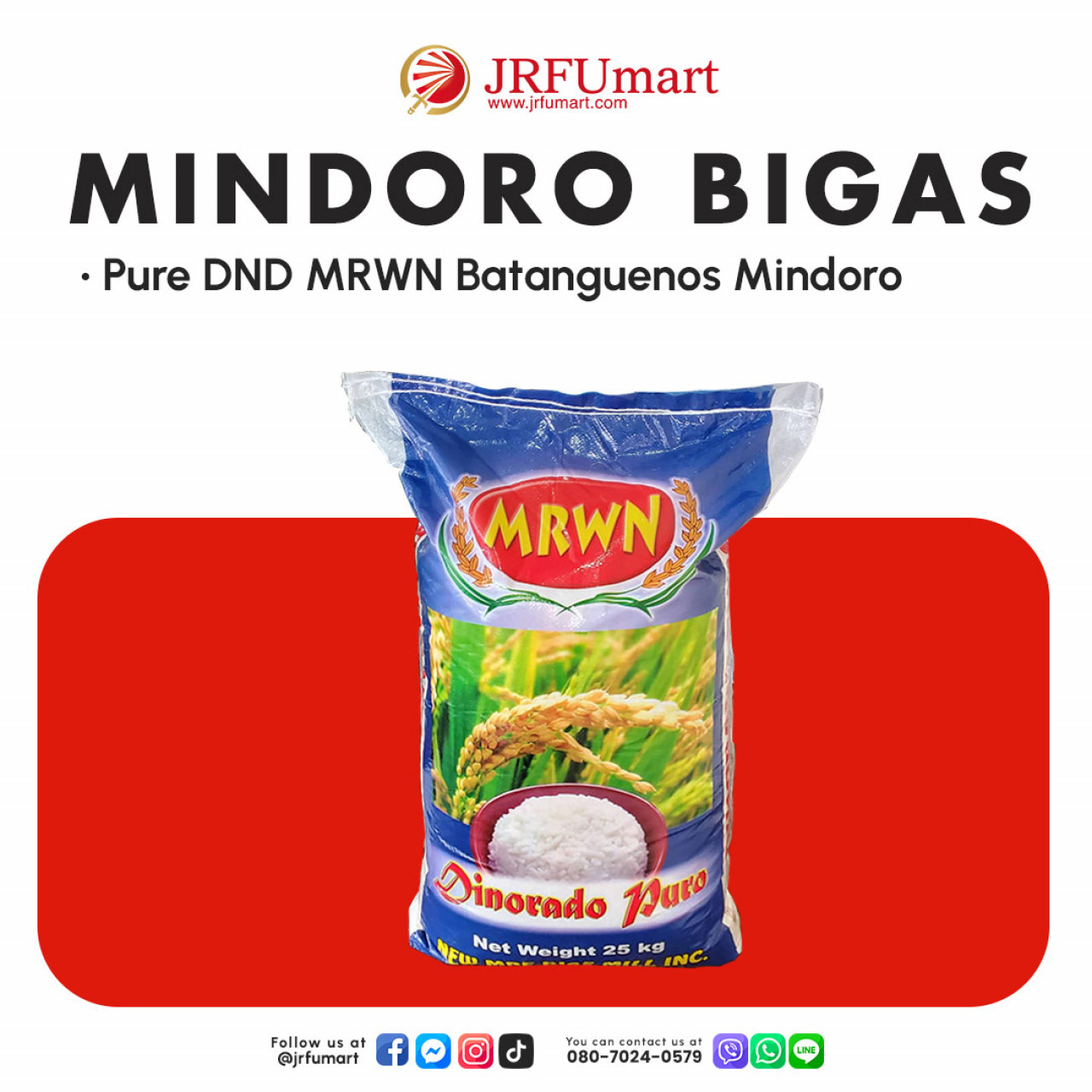 Bigas ng Mindoro - MRWN Dinorado Puro Rice