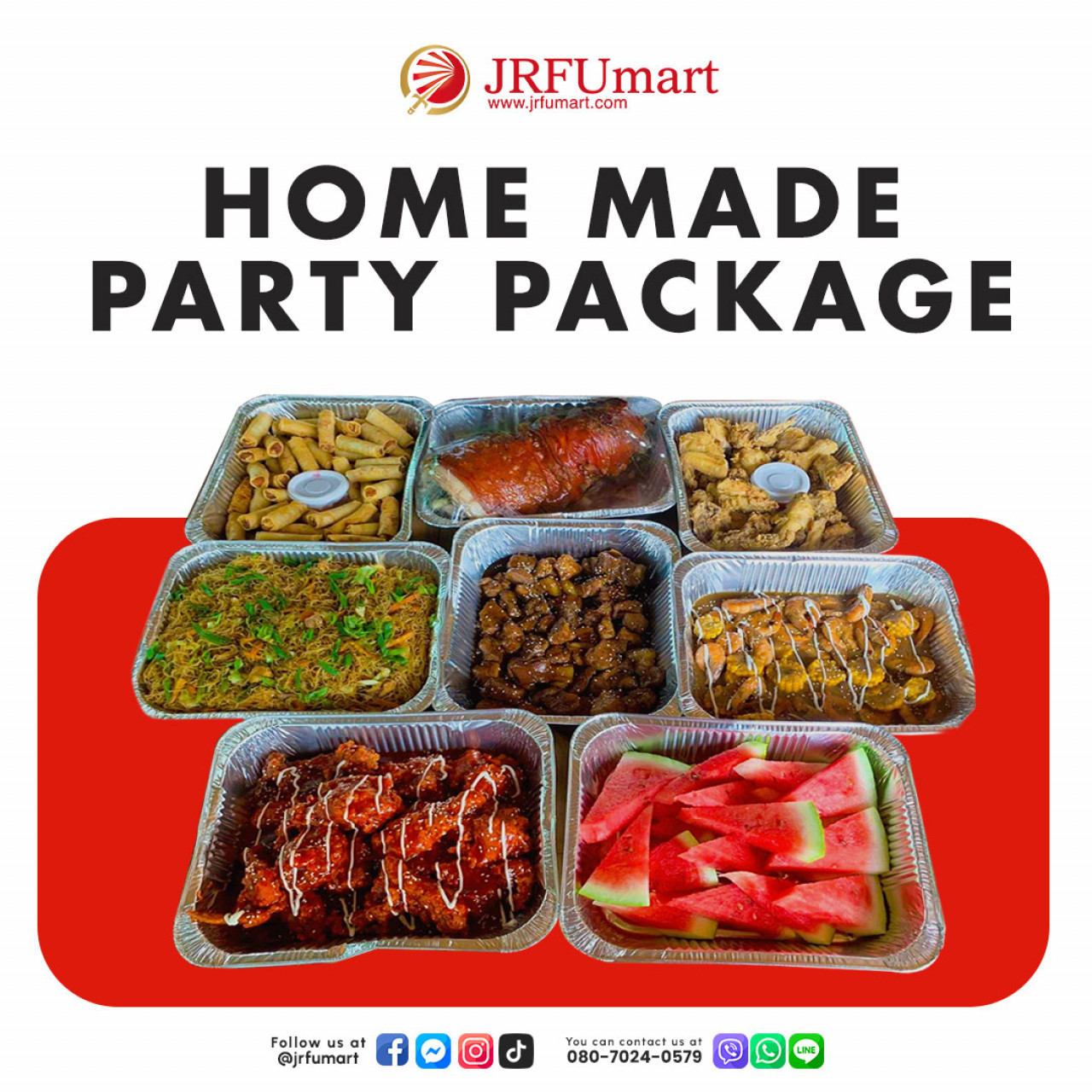 Lechon Package Medium Tray - Set 3