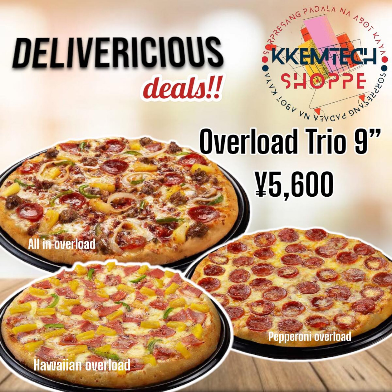 Overload Dealicious Trio