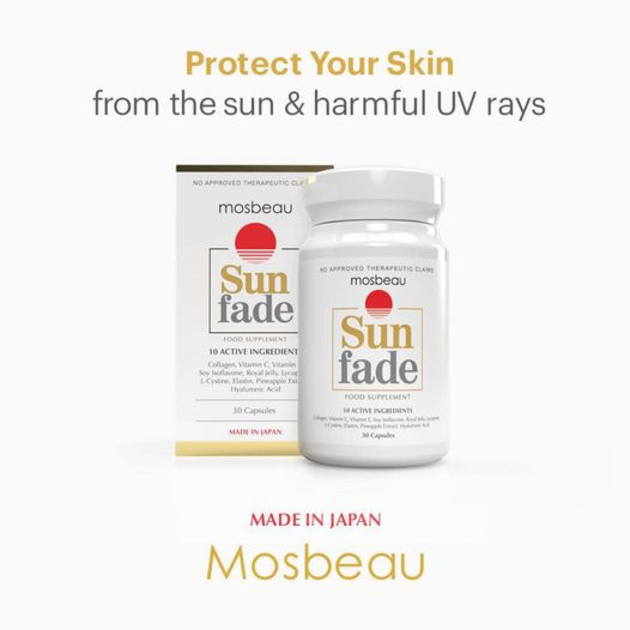 Mosbeau Sun Fade 30 capsules