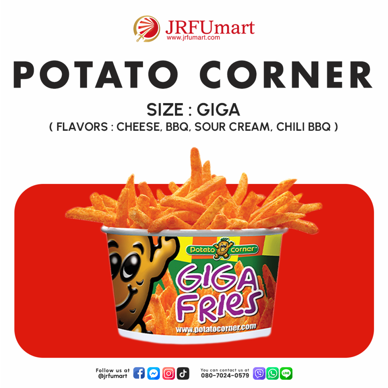 Potato Corner Fries (GIGA)
