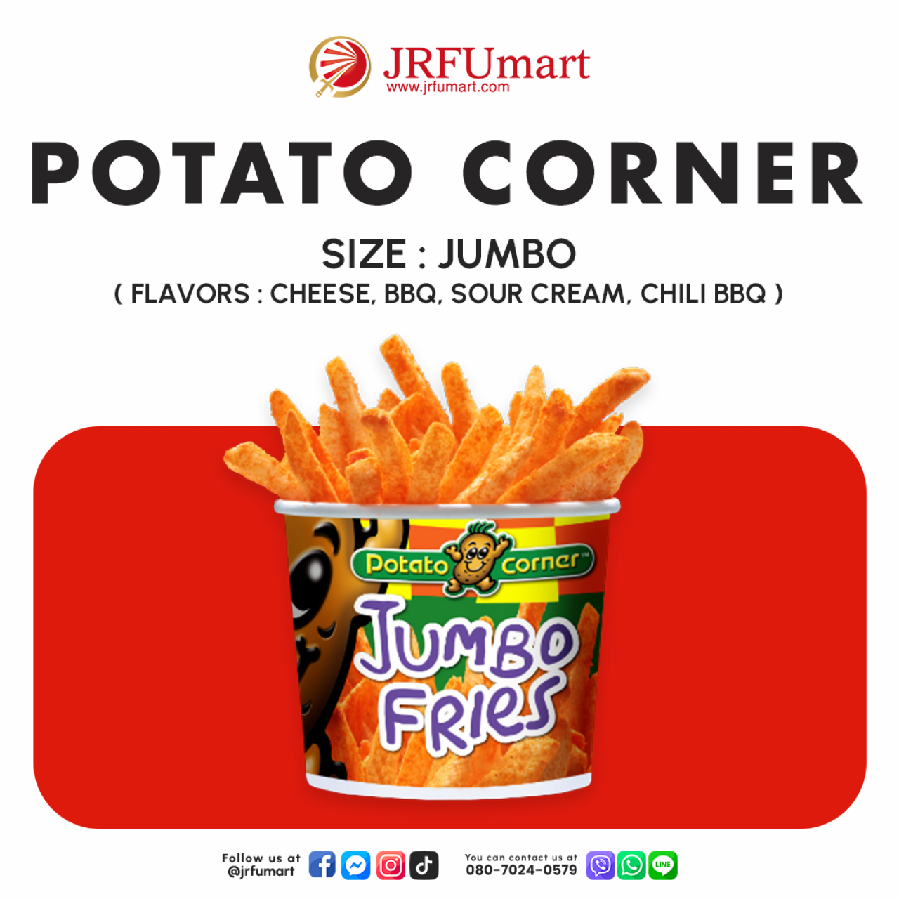 Potato Corner Fries (JUMBO)
