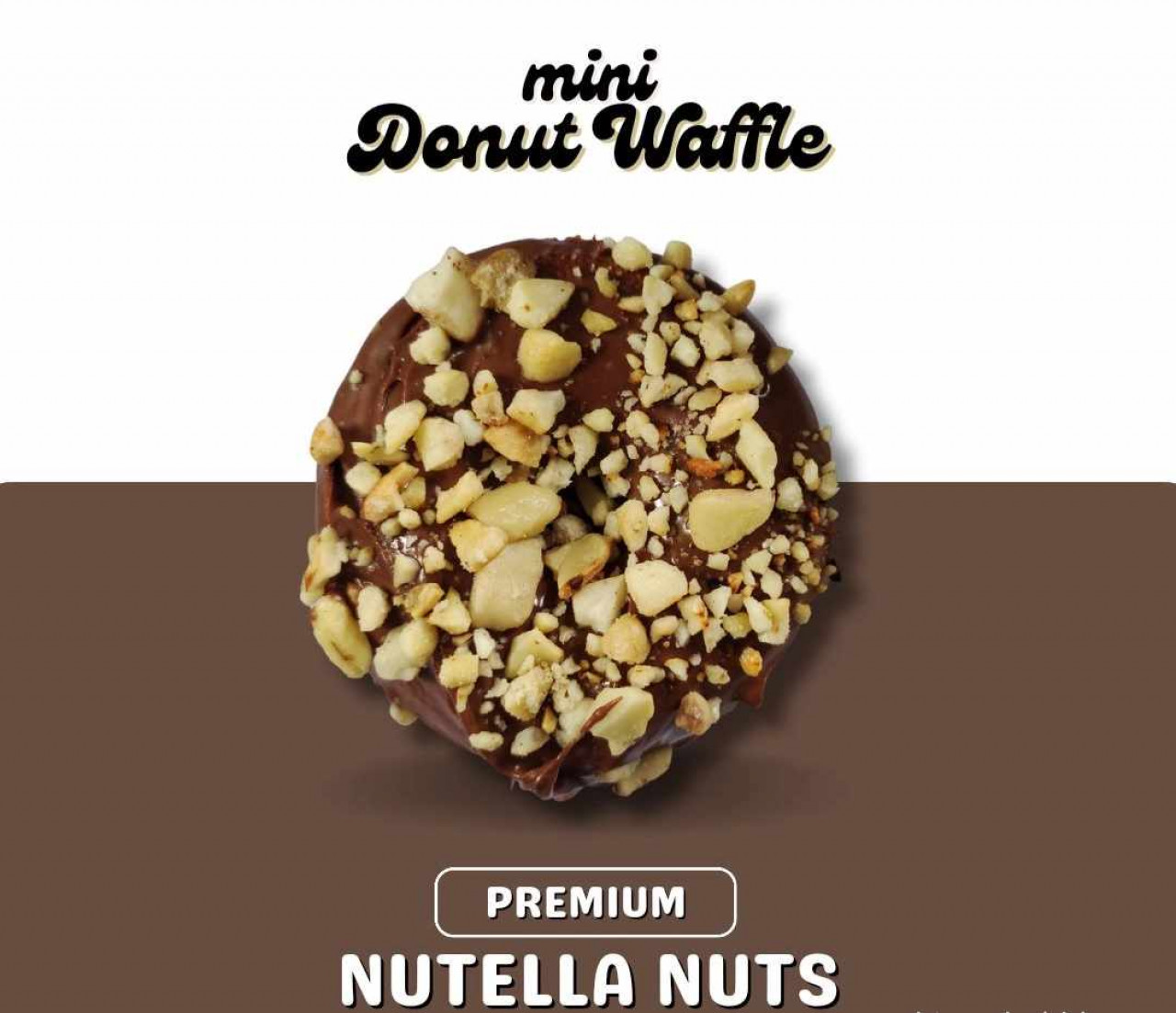 Mini Donut Waffle Premium