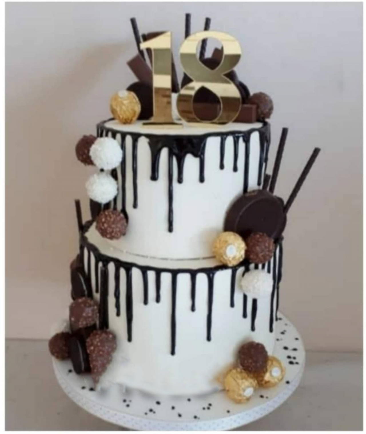 Ferrero Drip Cake