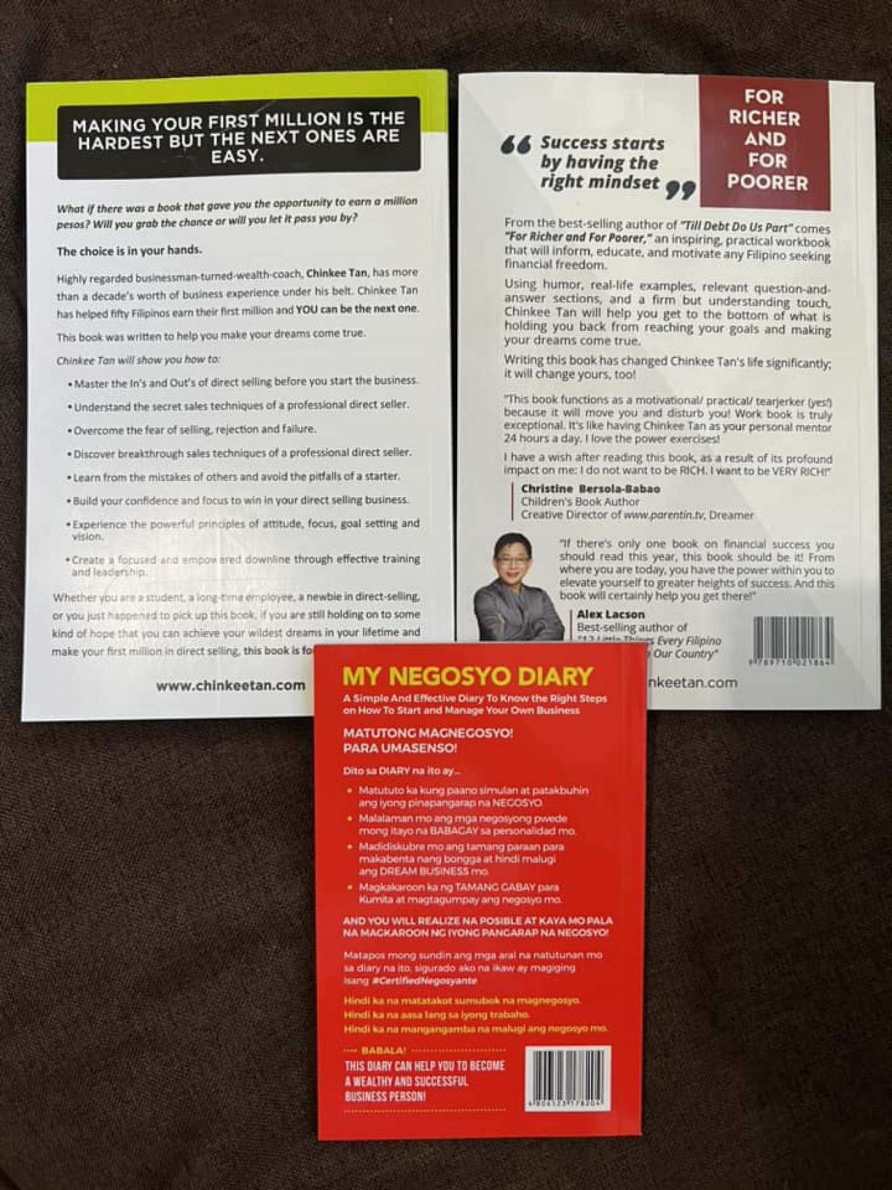 Negosyante Starter Pack by Chinkee Tan