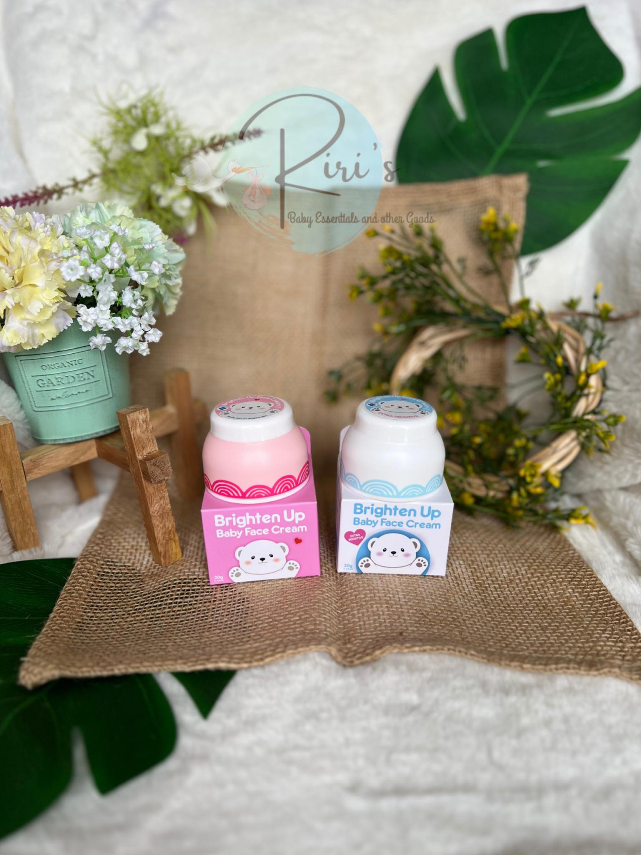 Tiny Buds Brighten Up Baby Face Cream 30g