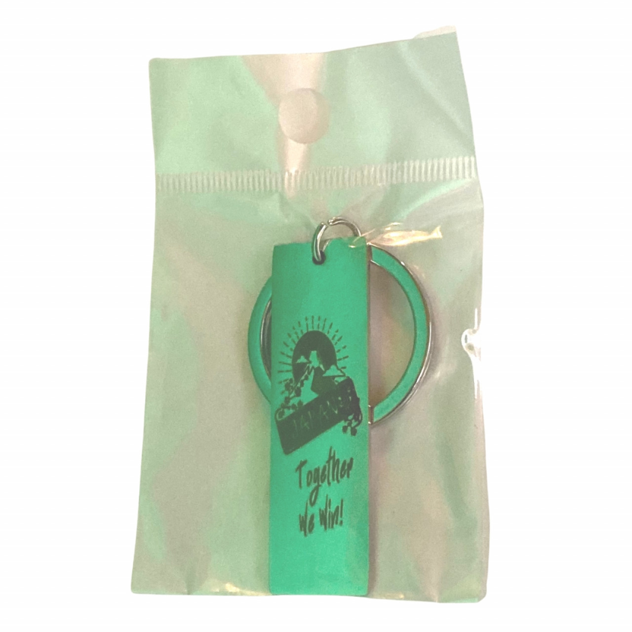 Circle Ring & Rectangular Body Keychain - Japanese Souvenir Gift ...