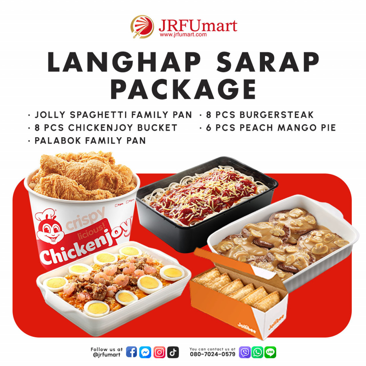 Jollibee Pamilya Food Package 27