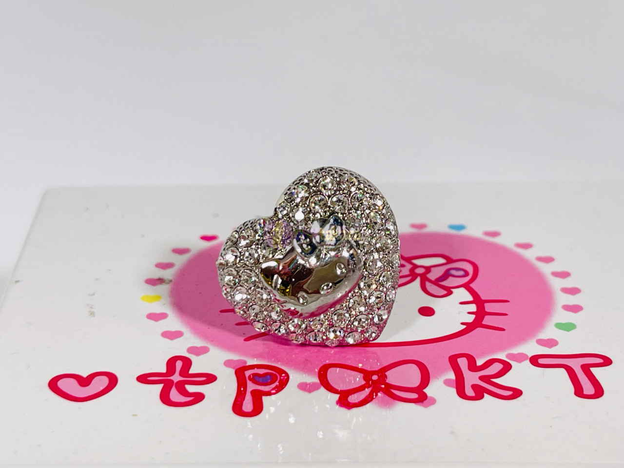 Sanrio Tink Pink brand Hello Kitty Ring Accessory 2006 model