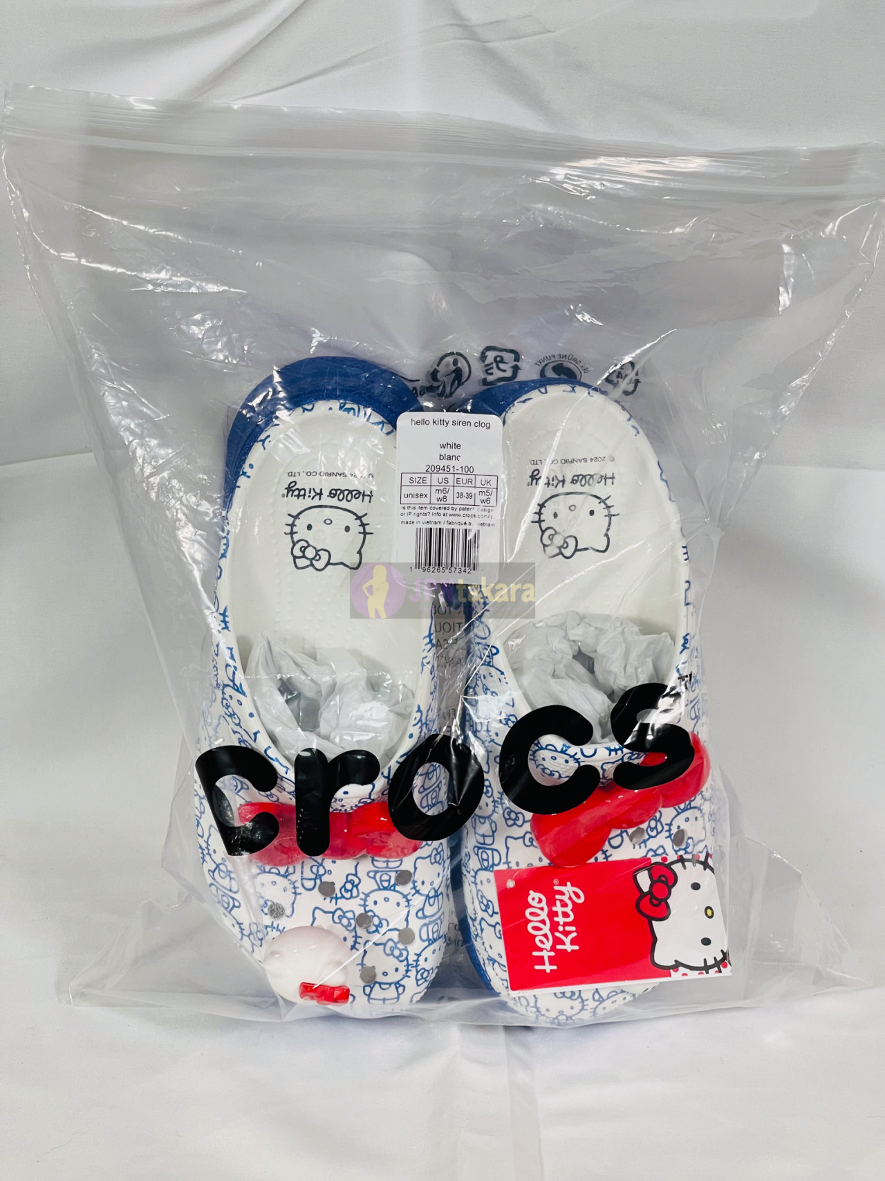 CROCS Hello Kitty 50th Anniversary Limited Edition Siren Clog